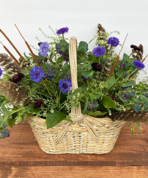 Sympathy Basket Arrangement