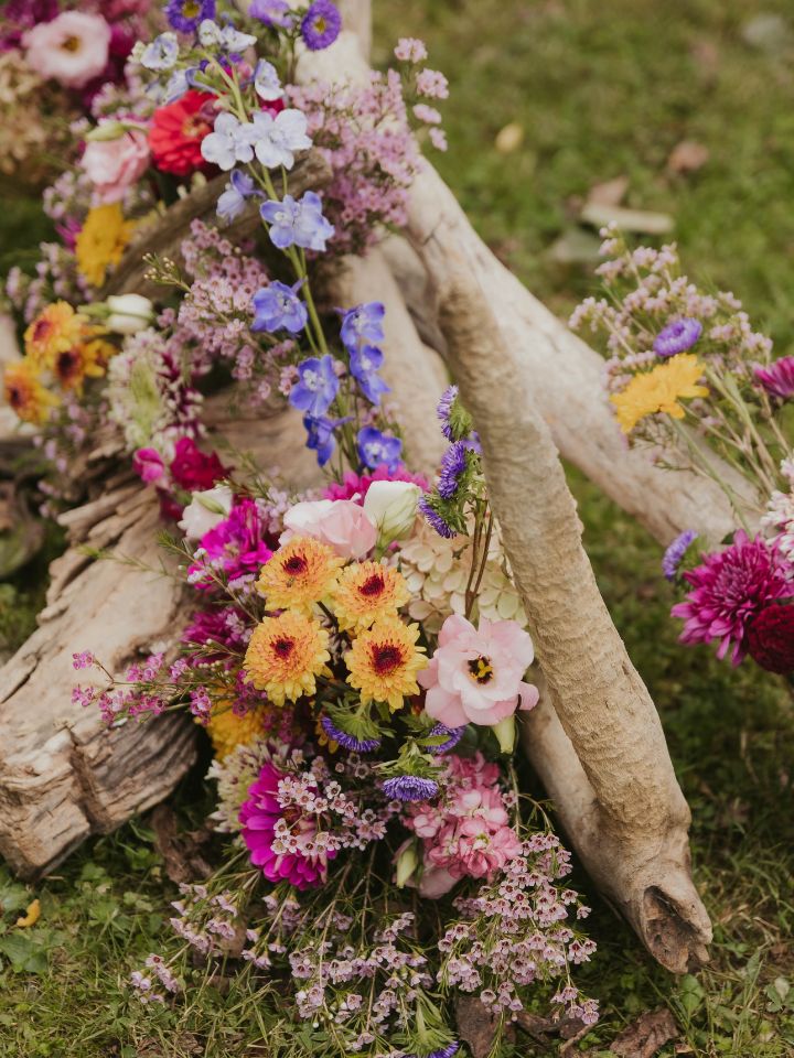 An Autumn Camp Wedding, Harvest Style: Brenn + Zack - Wildly Native ...